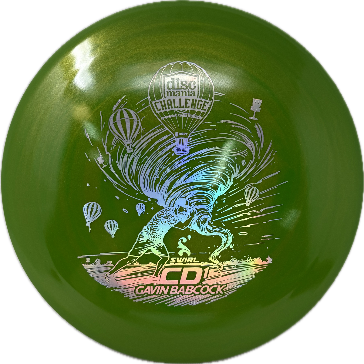 Limited Edition Swirl S-Line CD1 | Gavin Babcock x Discmania Challenge – Foundation Disc Golf