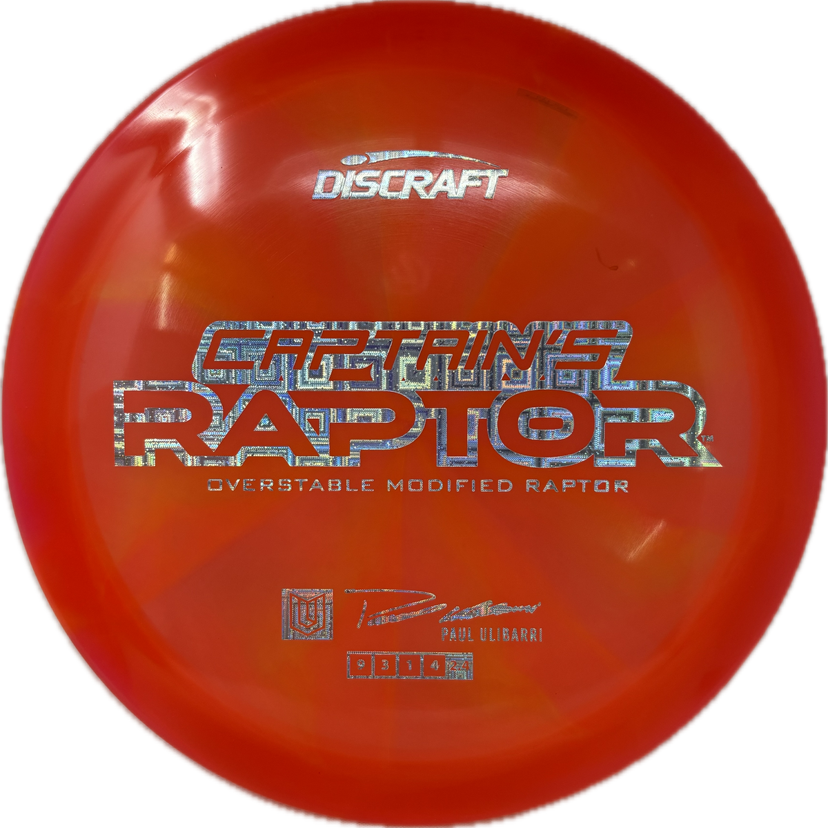 Discraft Captain's Raptor | Overstable Disc Golf Fairway Driver ...