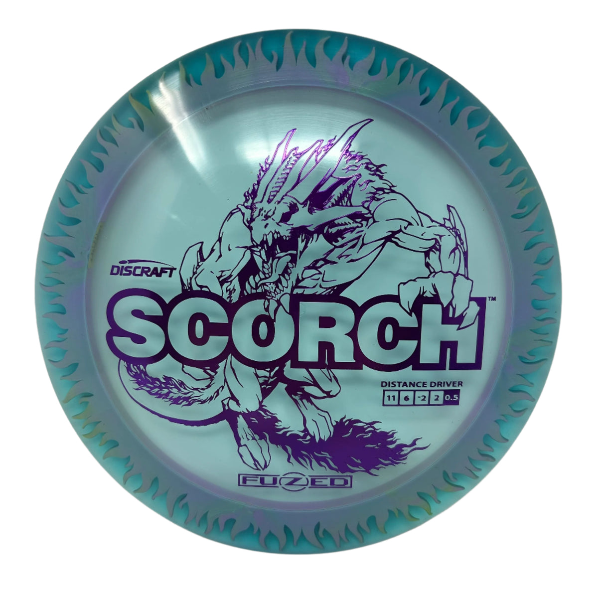Discraft Fuzed Scorch | Easy to Throw Disc Golf Distance Driver ...