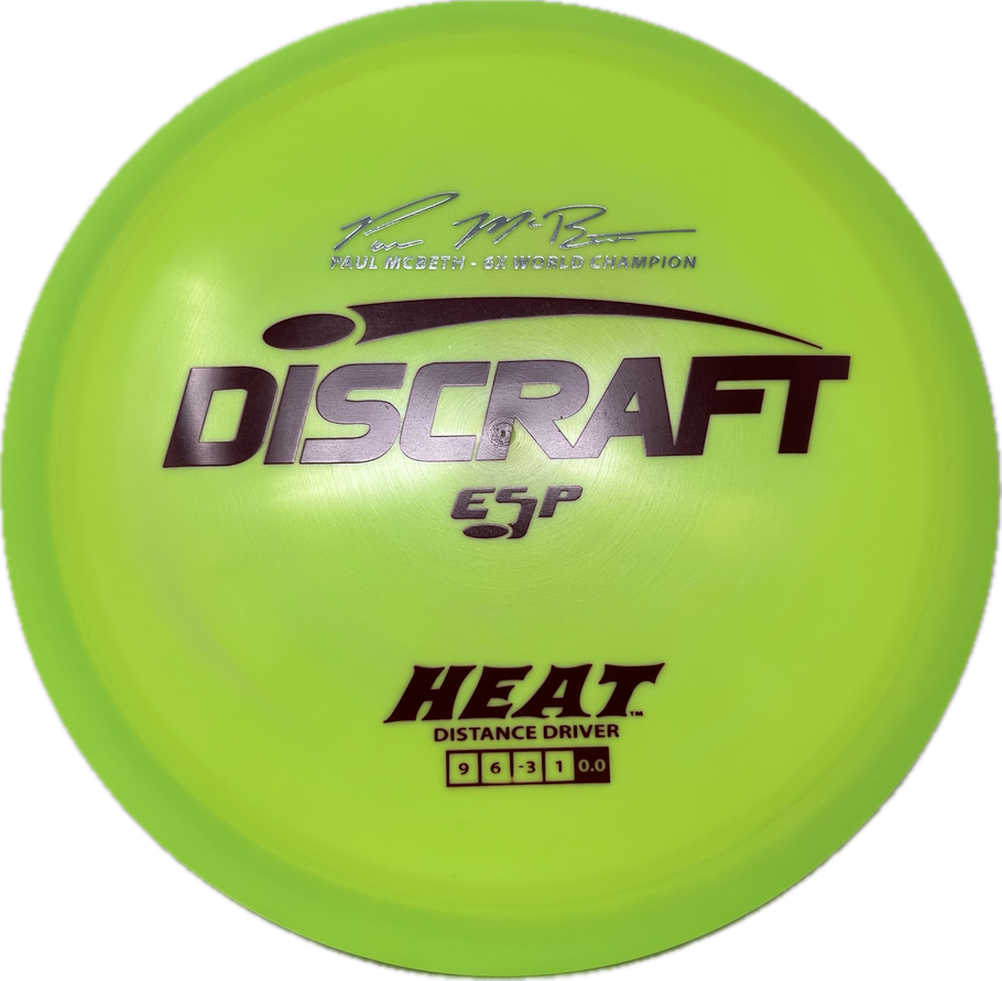 Discraft Heat | Great Beginner Disc Golf Driver – Foundation Disc Golf