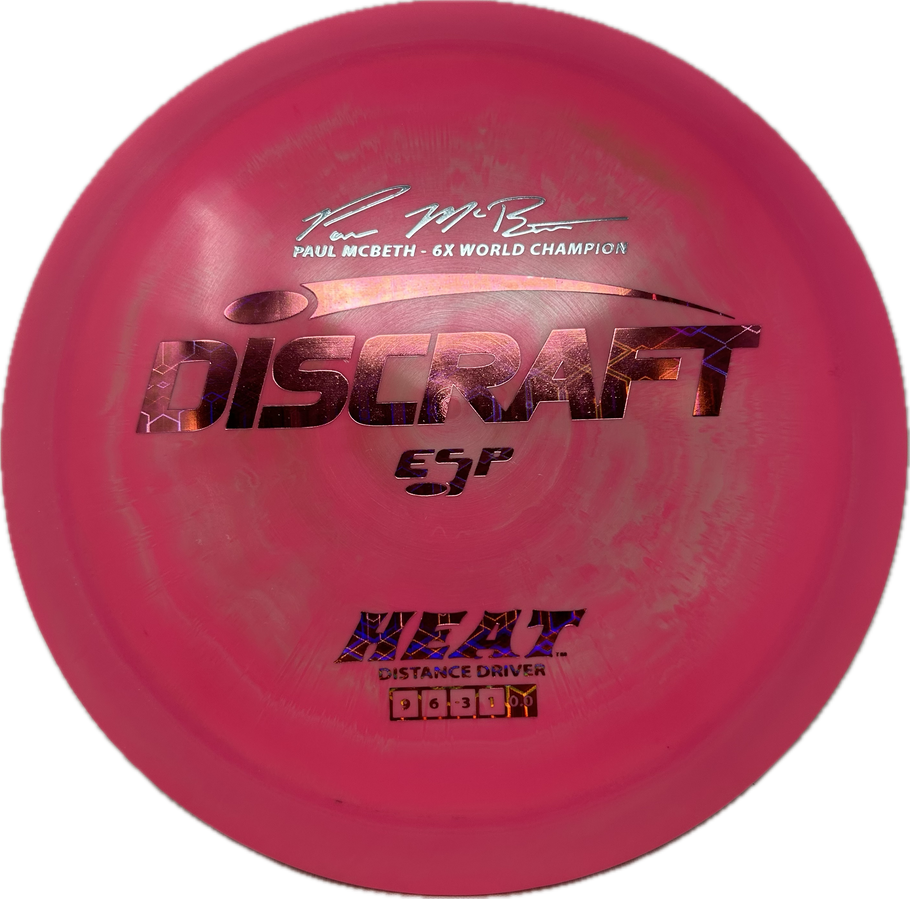 Discraft Heat | Great Beginner Disc Golf Driver – Foundation Disc Golf