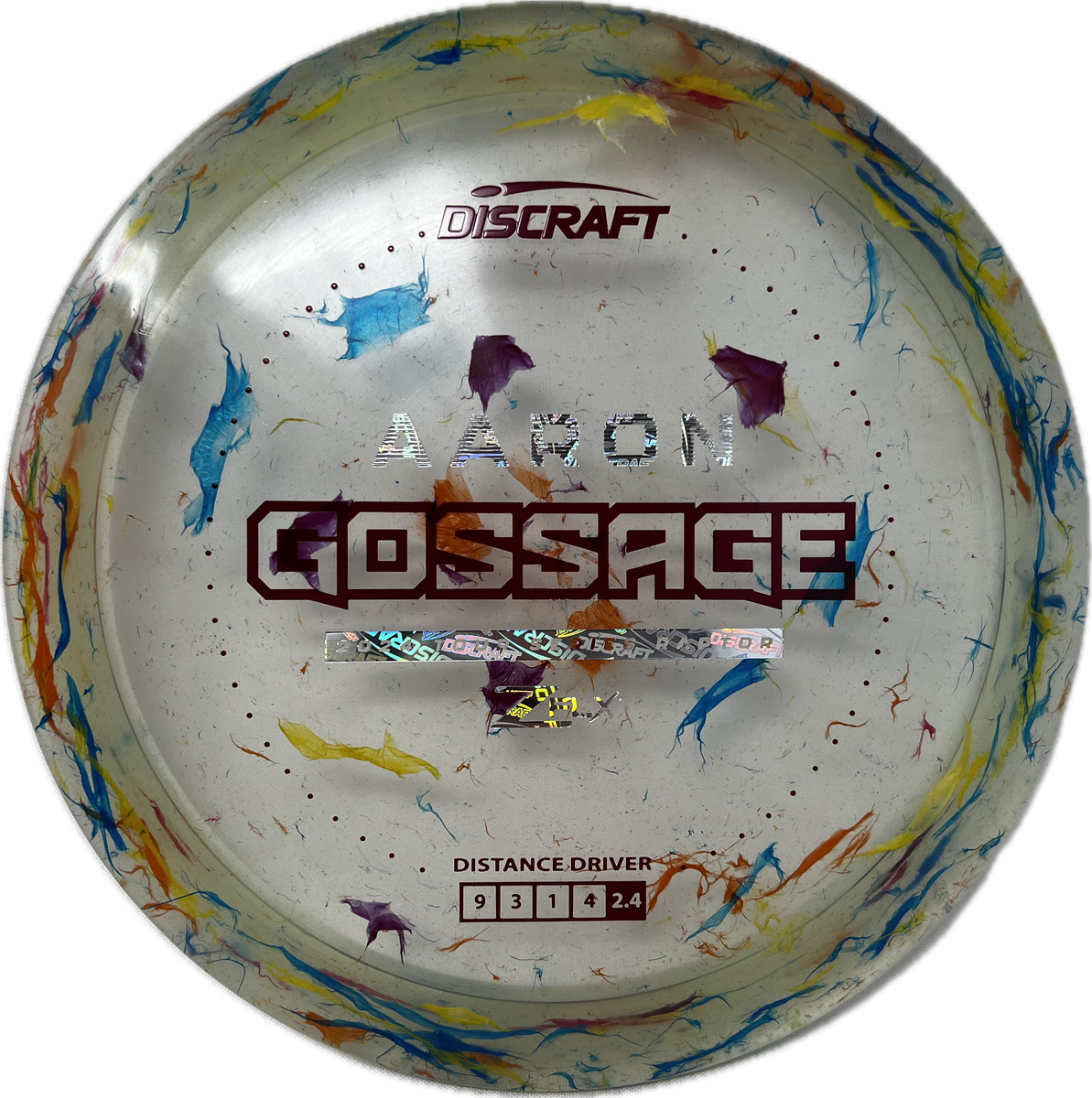 2024 Aaron Gossage Raptor | Foundation Disc Golf