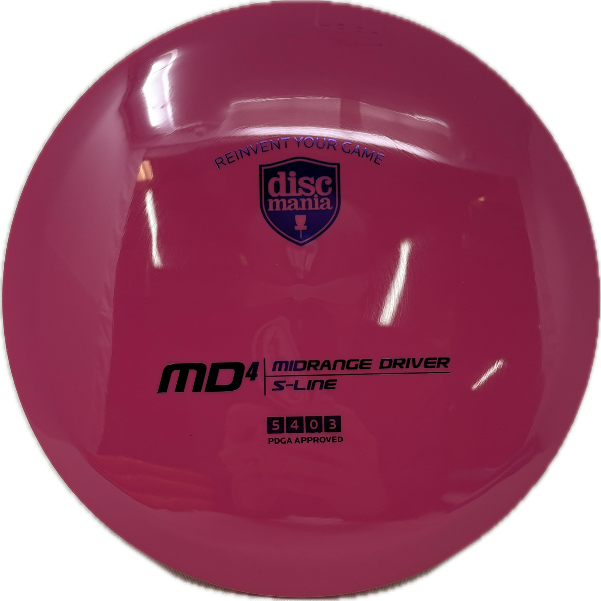 Discmania MD4 | Overstable Disc Golf Midrange – Foundation Disc Golf