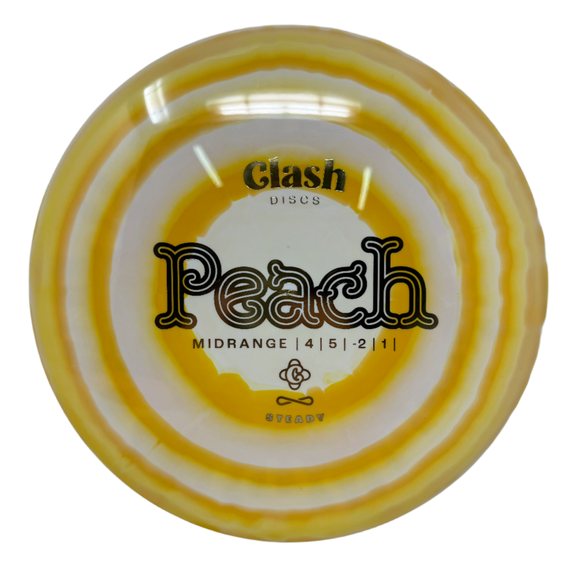 Clash Discs Peach | Easy-to-throw Disc Golf Mid-Range – Foundation Disc ...