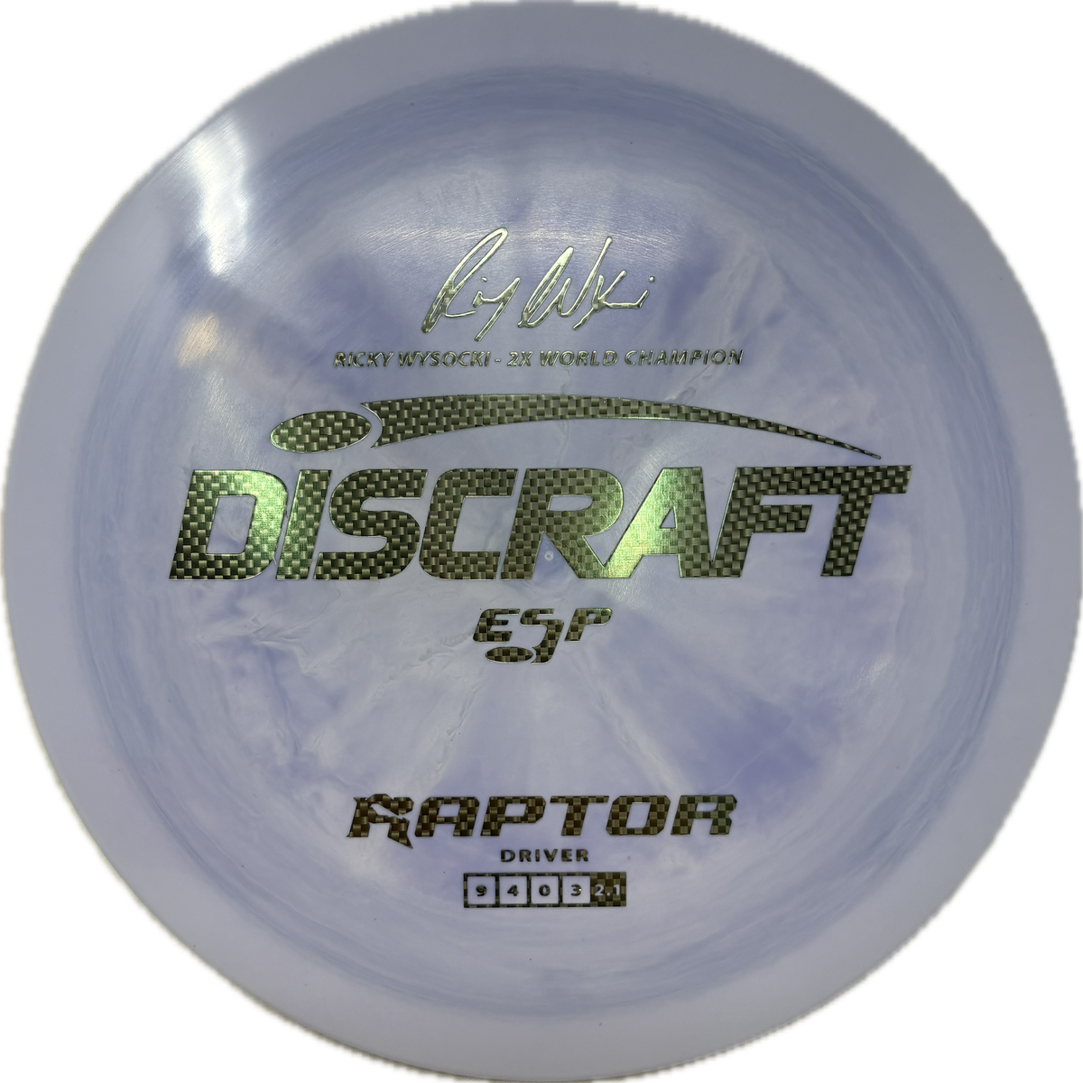 Ricky Wysocki Signature Series Raptor – Foundation Disc Golf