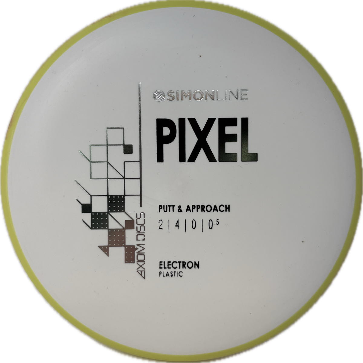 Axiom Simon Line Pixel | Stable Disc Golf Putter – Foundation Disc Golf