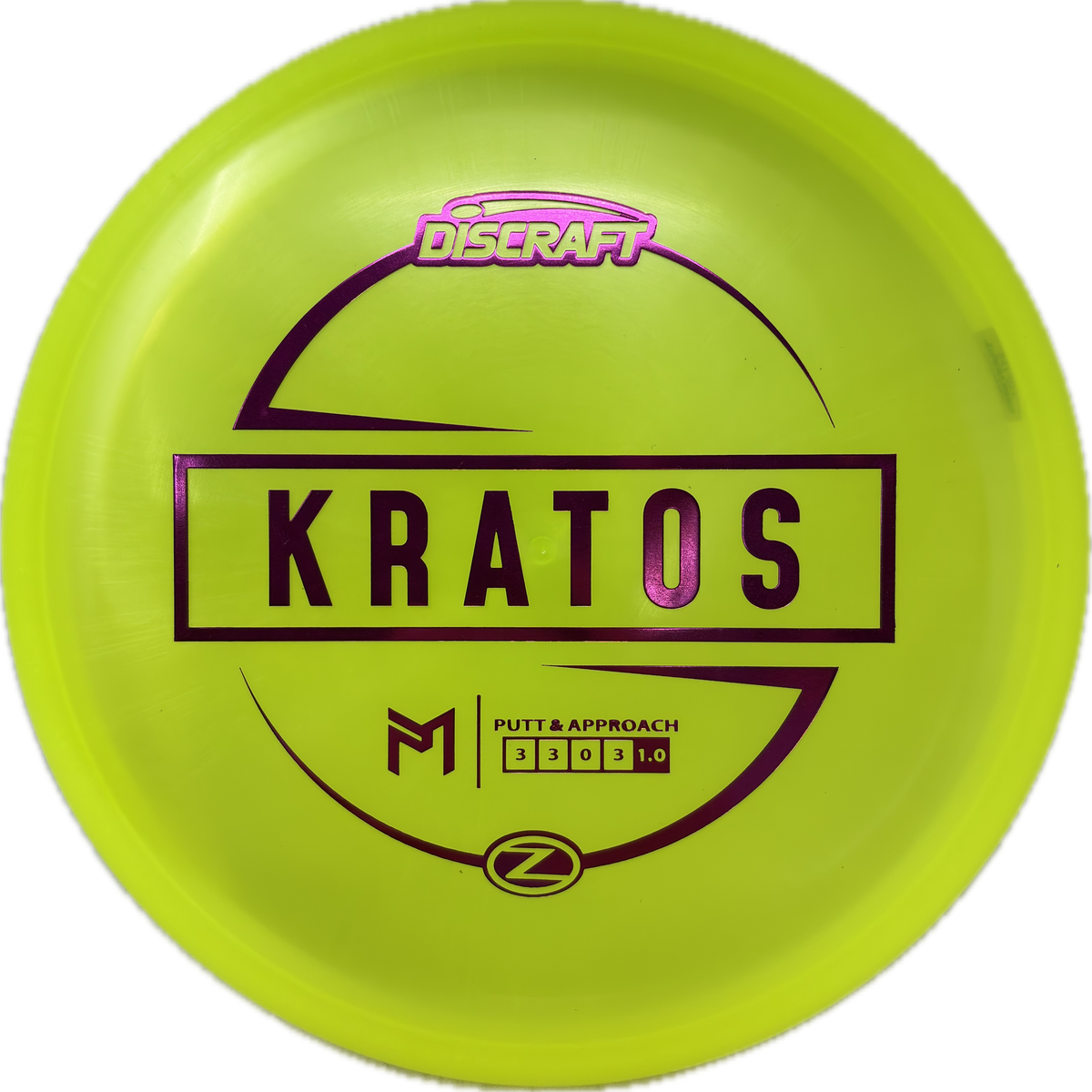 Discraft Paul McBeth Kratos | Stable Disc Golf Putter – Foundation Disc ...